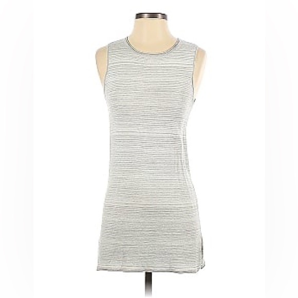 MM Lafleur | Dresses | Mm Lafleur Gray Striped Mini Dress | Poshmark